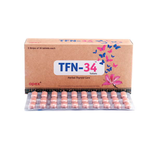 Tfn-34 Tablet (30Tabs) - Green Milk Concepts - AyurCentral Online