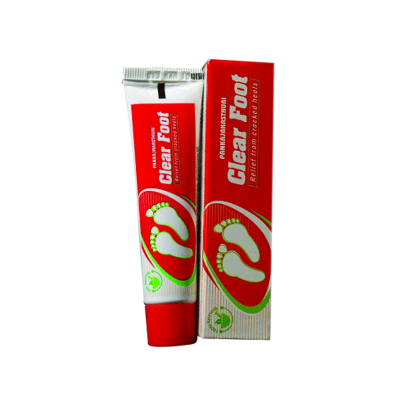 Clear Foot Cream (25Gm) - Pankaja Kasthuri Herbals - AyurCentral Online