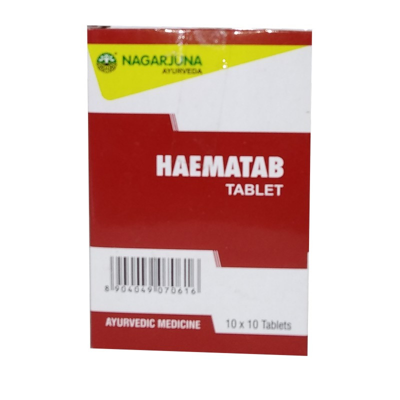 Haematab Tablet (10Tabs) - Nagarjuna - AyurCentral Online