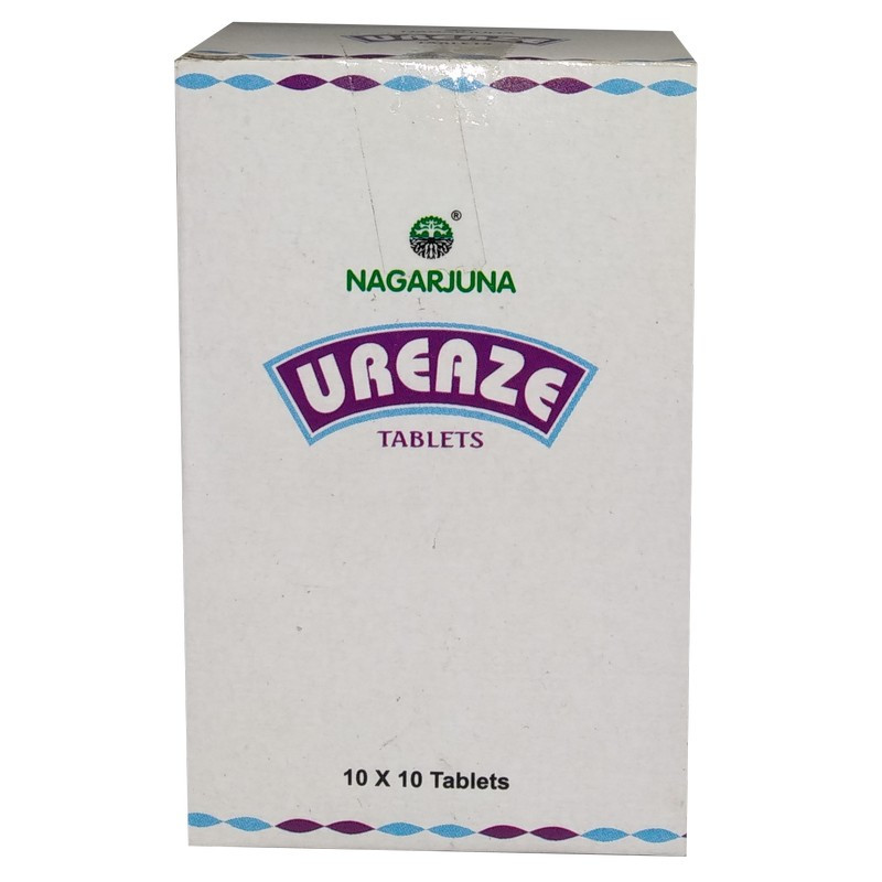 Ureaze Tablet (10Tabs) - Nagarjuna - AyurCentral Online