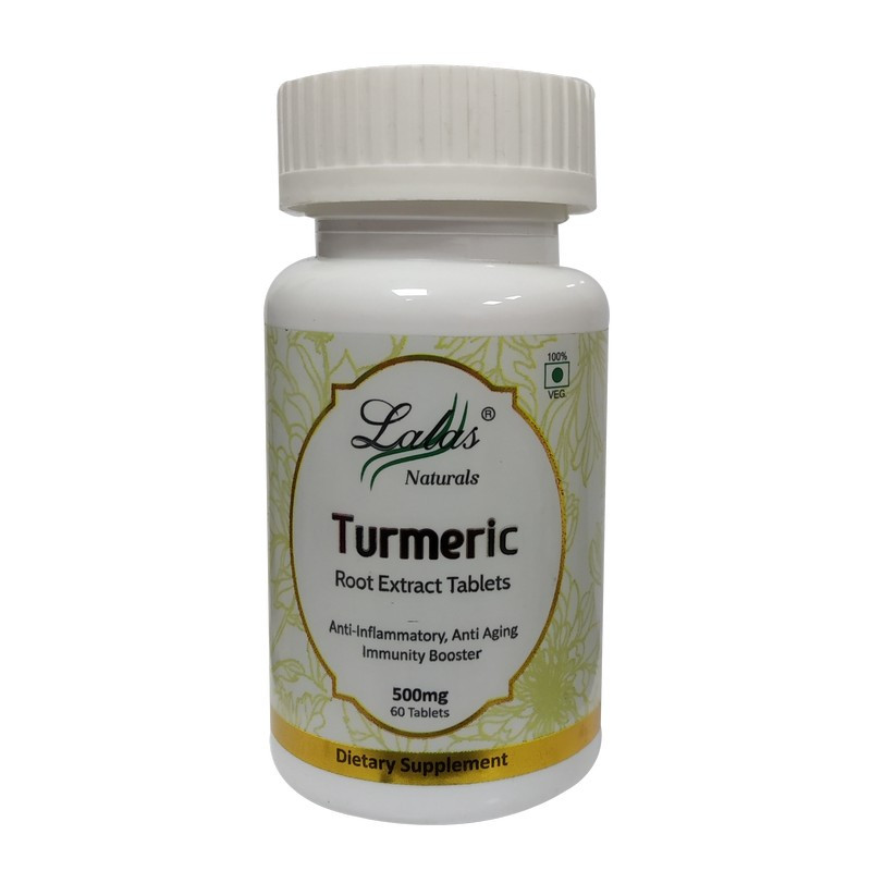 Turmeric Tablet (60Tabs) - Lala Dawasaz - AyurCentral Online