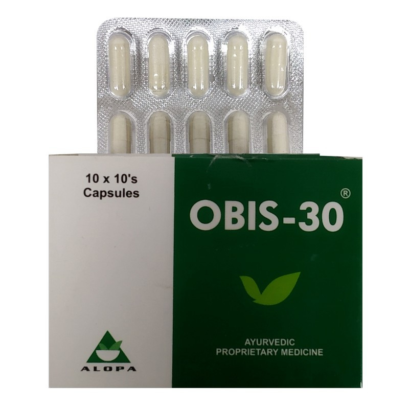 Obis 30 Capsule - AyurCentral Online