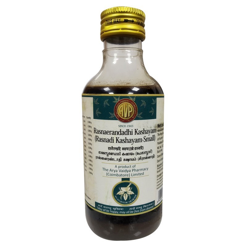 Rasnadi Kashayam (200ml) - Arya Vaidya Pharma - AyurCentral Online