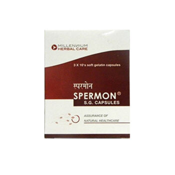 Spermon (10Caps) - Millenium Herbal - AyurCentral Online