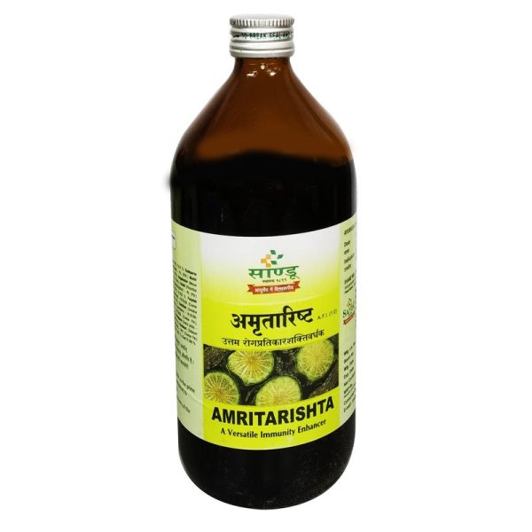 Amritarishta (450ml) - Sandu Brothers - AyurCentral Online