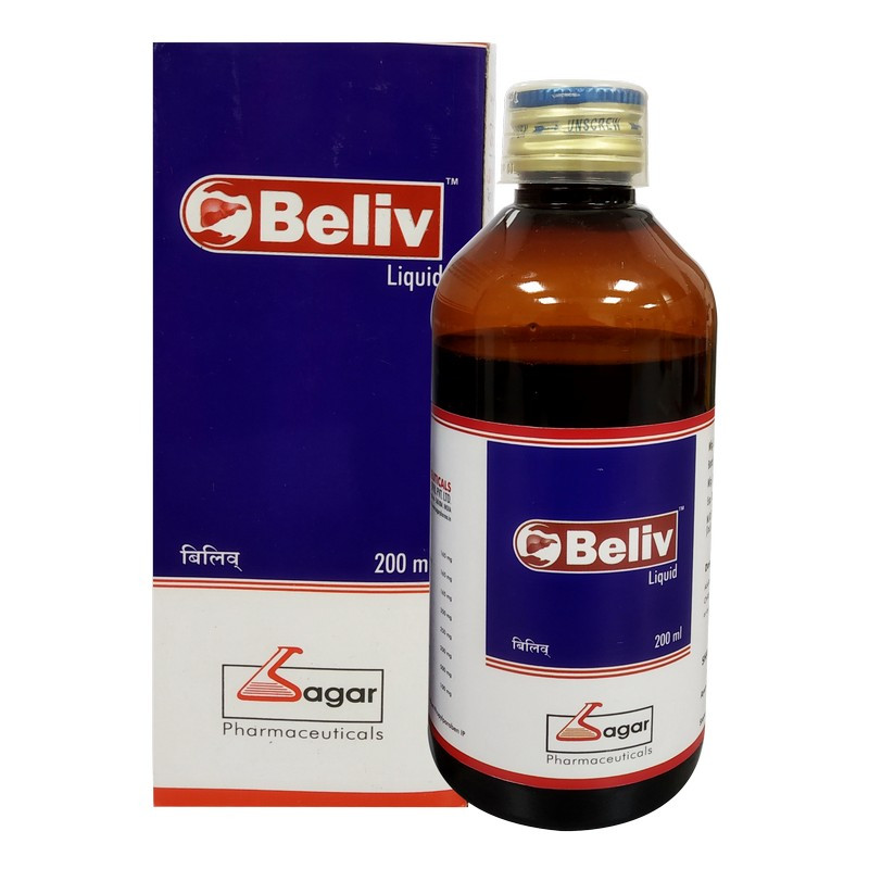 Beliv Syrup (200ml) - Sagar Pharma - AyurCentral Online