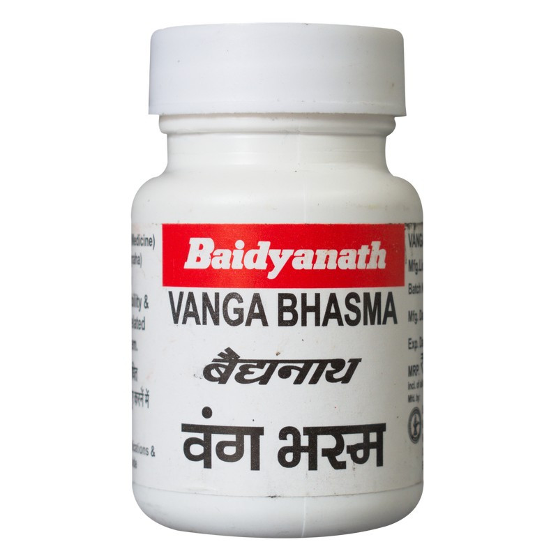 Vanga Bhasma (10Gm) - Baidyanath - AyurCentral Online