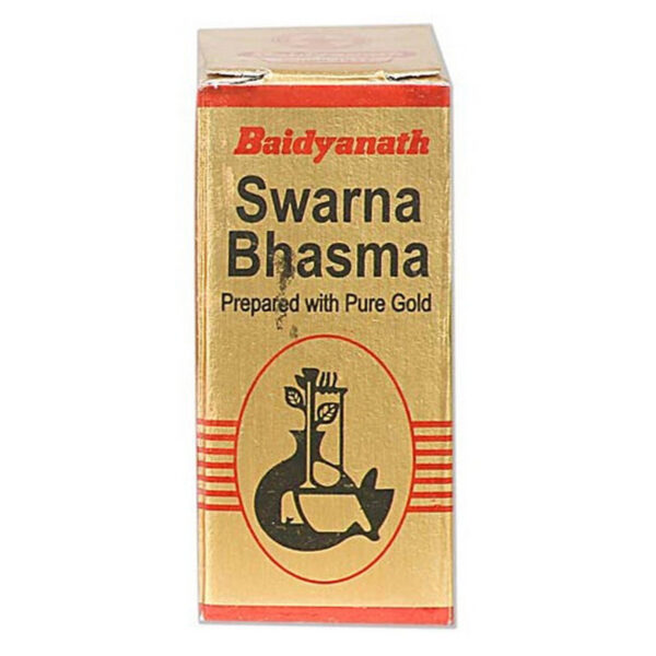 Swarna Bhasma with Pure Gold - Baidyanath - AyurCentral Online