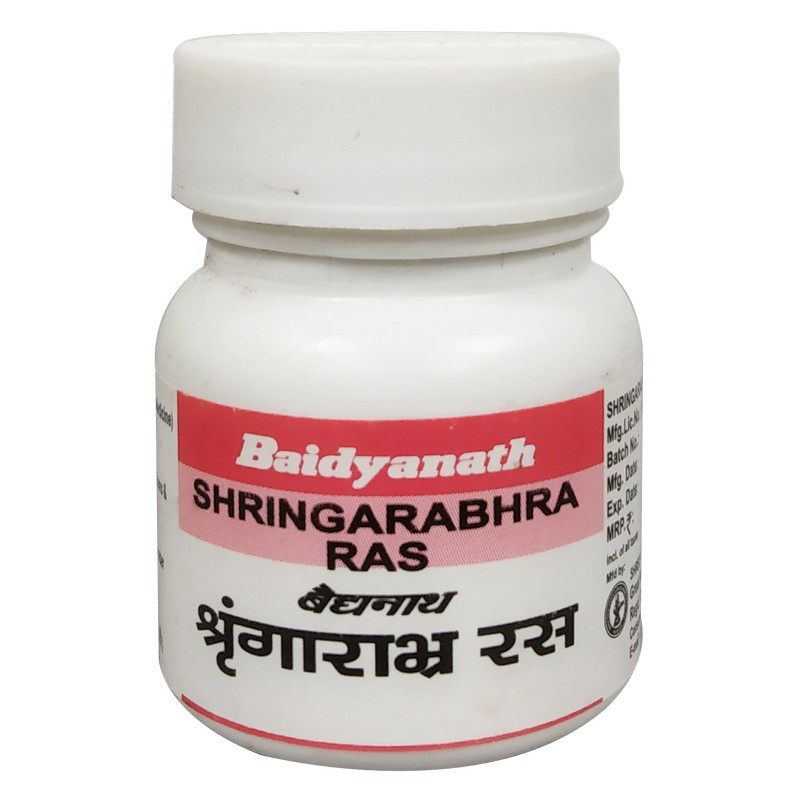 Shringarabhra Ras (40Tabs) - Baidyanath - AyurCentral Online