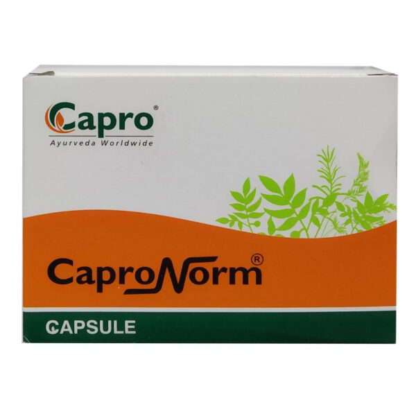 Capronorm Capsule (10Caps) - Capro - AyurCentral Online