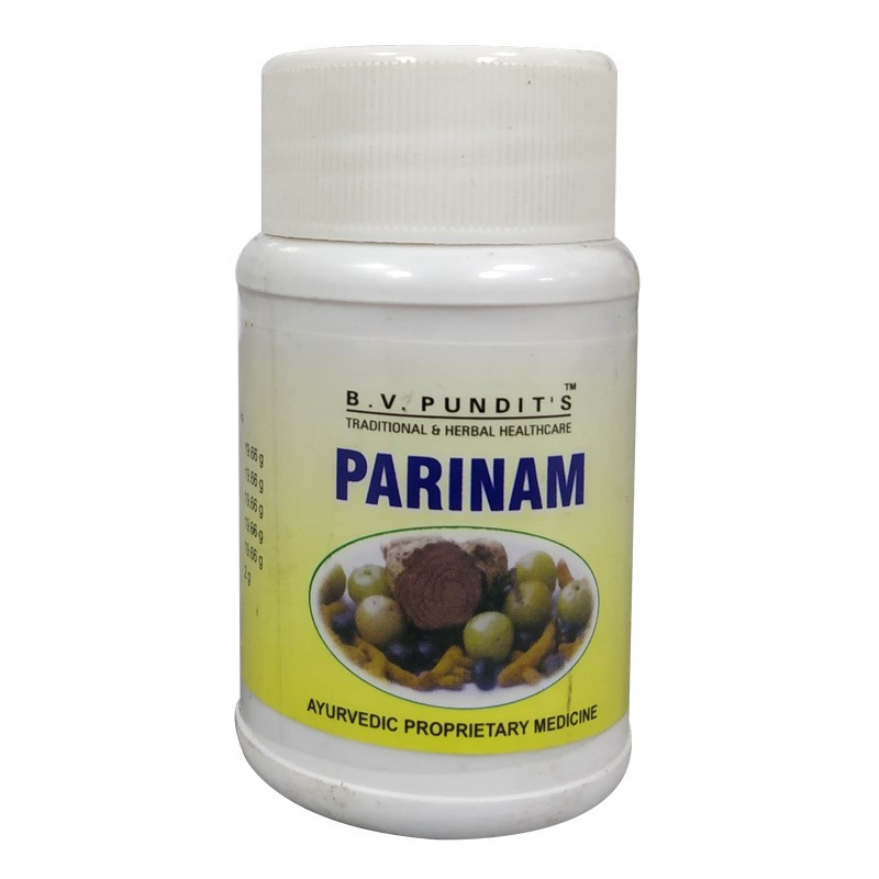 Parinam Tablet (50Tab) - B.V.Pundit's - AyurCentral Online