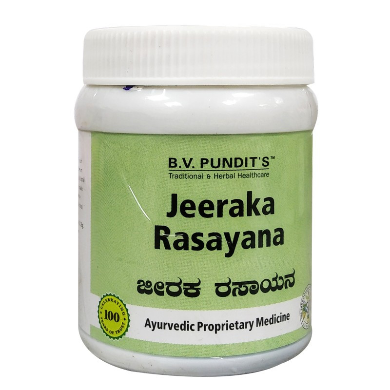 Jeeraka Rasayana - B.V.Pundit's - AyurCentral Online