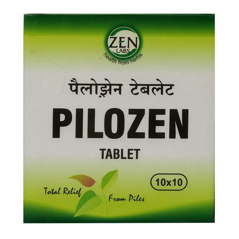 Pilozen Tablet (10Tabs) - Zen Labs - AyurCentral Online