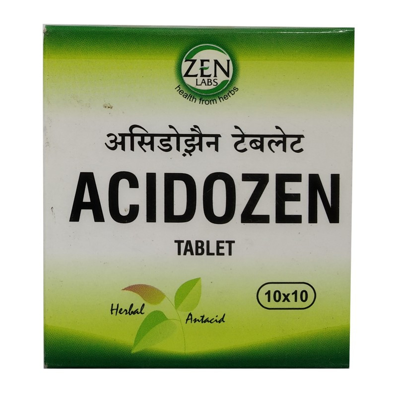 Acidozen Tablet (10Tabs) - Zen Labs - AyurCentral Online