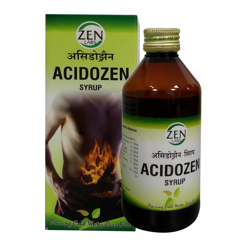 Acidozen Syrup (200ml) - Zen Labs - AyurCentral Online