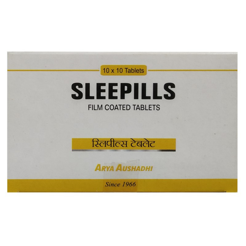 Sleepils Tablet (10Tabs) - Arya Aushadhi - AyurCentral Online