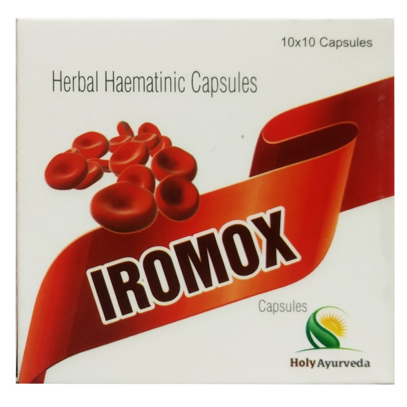 Iromox Cap (10Caps) - Holy Ayurveda - AyurCentral Online