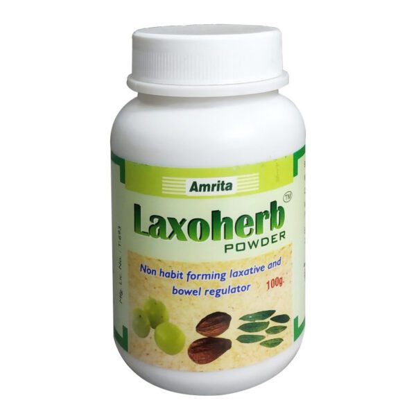 Laxoherb Powder (100Gm) - Amrita Drugs - AyurCentral Online