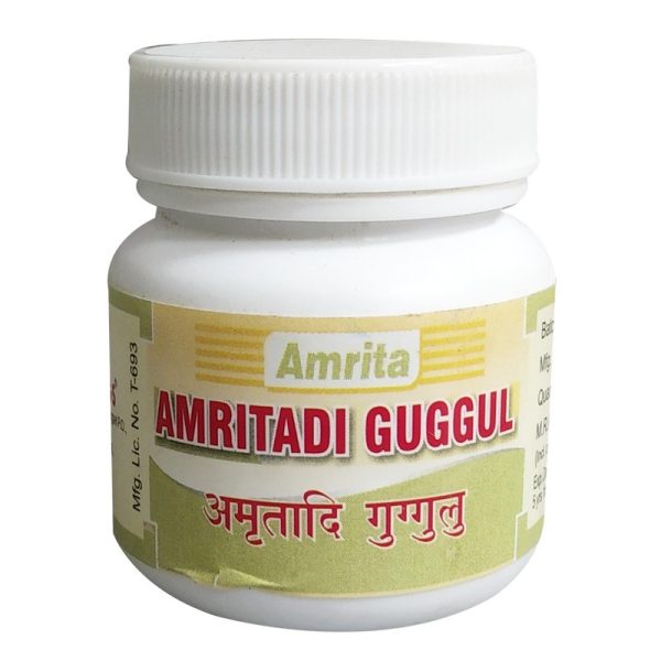 Amritadi Guggulu (60Tabs) - Amrita Drugs - AyurCentral Online