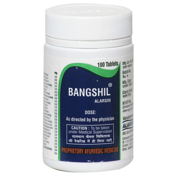 Bangshil (100Tabs) - Alarsin - AyurCentral Online