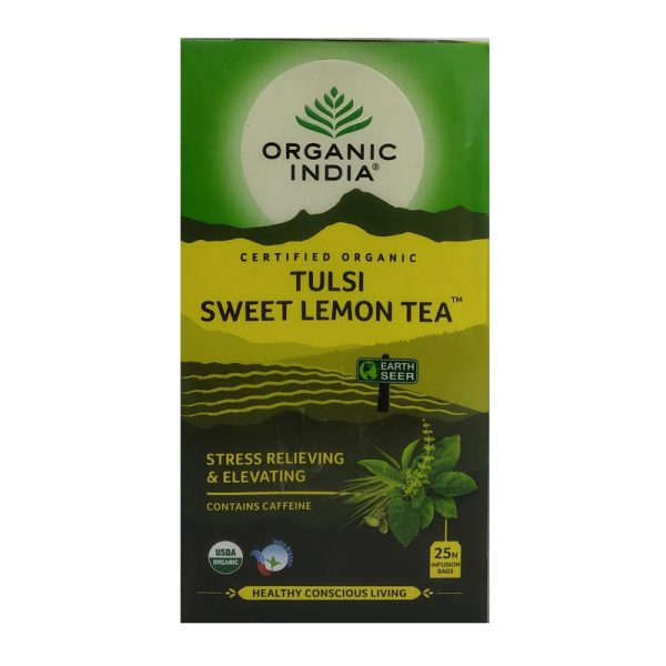 Tulsi Sweet Lemon Tea - AyurCentral Online