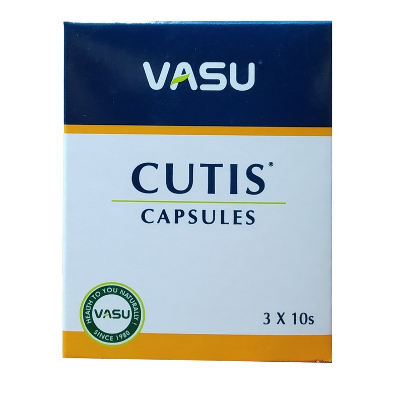 Cutis Cap (10Caps) - Vasu Pharma - AyurCentral Online