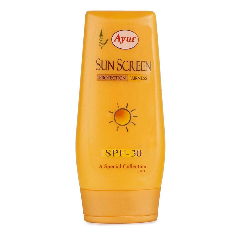 Ayur Sunscreen Spf 30 (100ml) - Ayur - AyurCentral Online