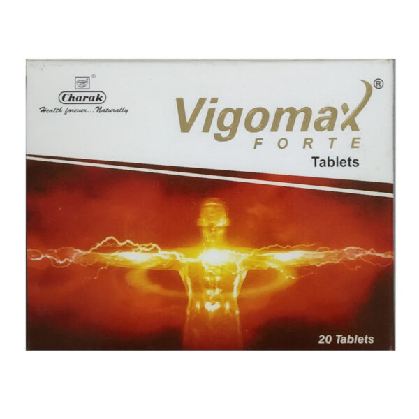 Vigomax Forte Tab (20Caps) - Charak Pharma - AyurCentral Online