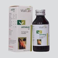 Arthrum Oil (100ml) - Vital Care - AyurCentral Online