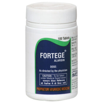 Fortege Tablet (100Tabs) - Alarsin - AyurCentral Online
