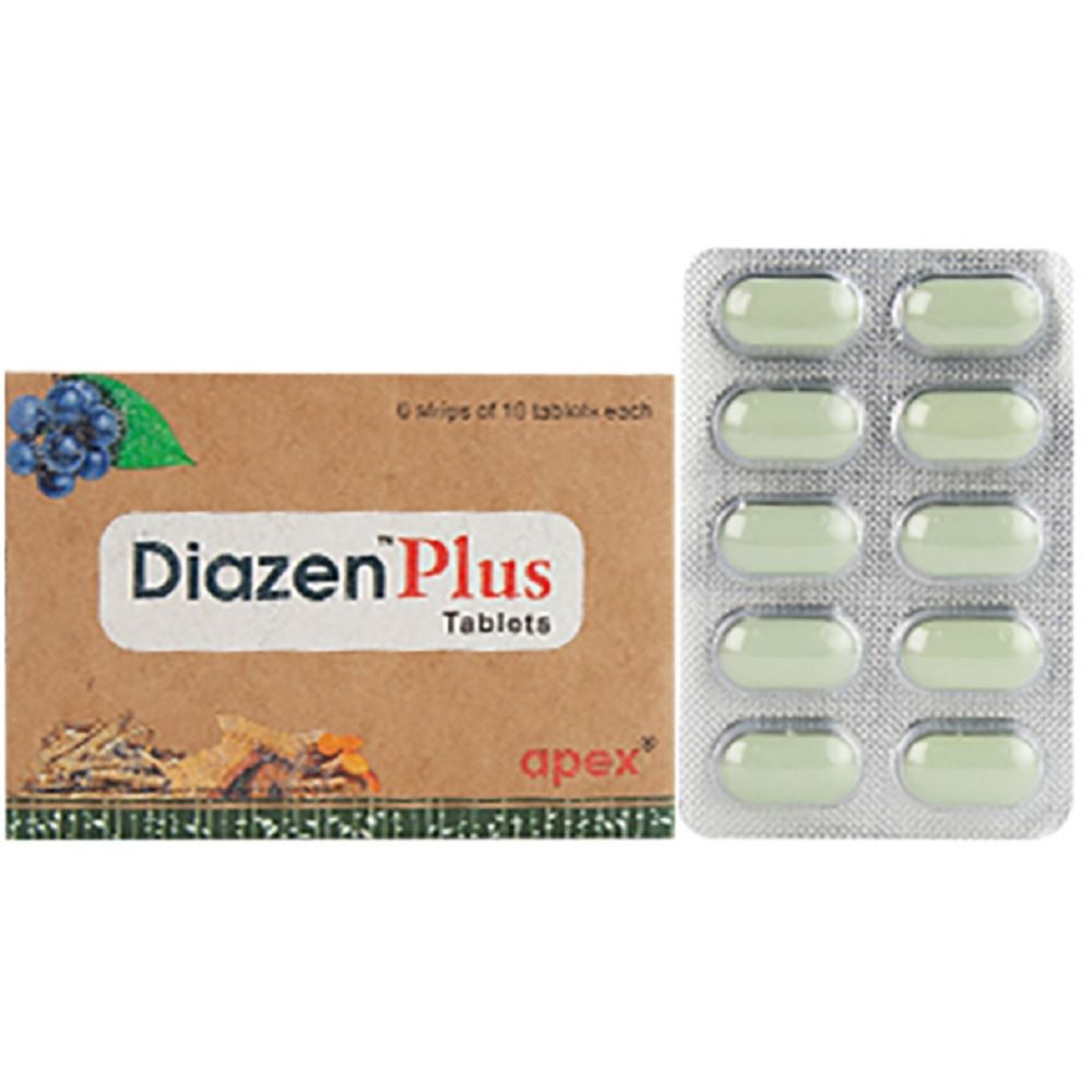 Diazen Plus (10Tabs) - Green Milk Concepts - AyurCentral Online