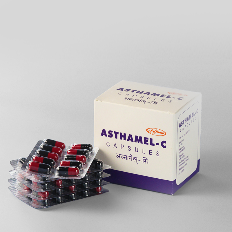 Asthamel C - Capsule ( 10Caps) – Jaffman - AyurCentral Online