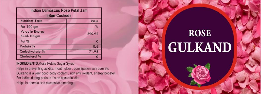 Rose Gulkand (200g) - Brihatri - AyurCentral Online