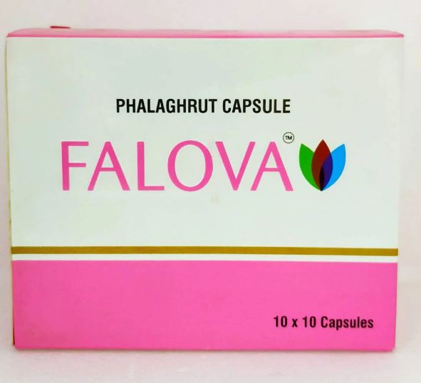 Falova Capsules (10Caps) - Ailvil Healthcare - AyurCentral Online