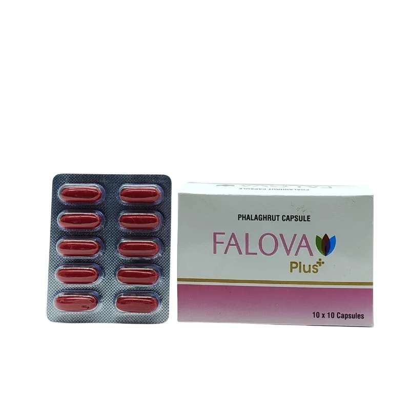 Falova Capsules (10Caps) - Ailvil Healthcare - AyurCentral Online