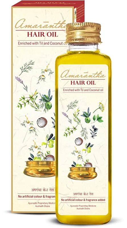 Amarantha Hair Oil (100ml) - Ari Healthcare - AyurCentral Online