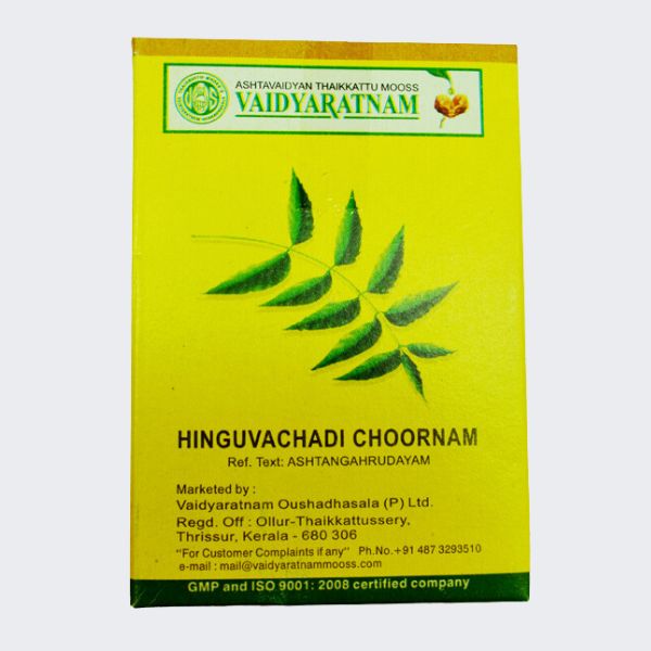 Hinguvachadi Choornam (50Gm) - Vaidyaratnam - AyurCentral Online