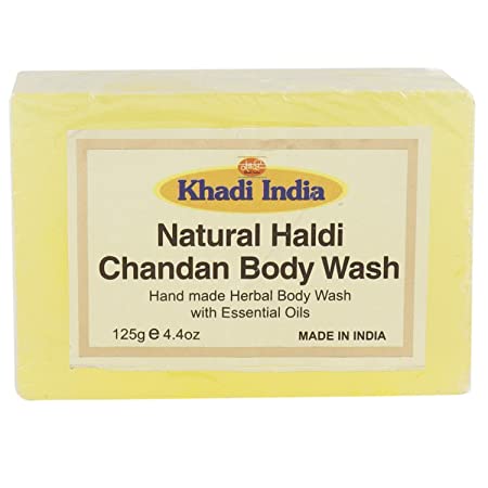 Khadi Haldi Chandan Body Wash Soap - AyurCentral Online