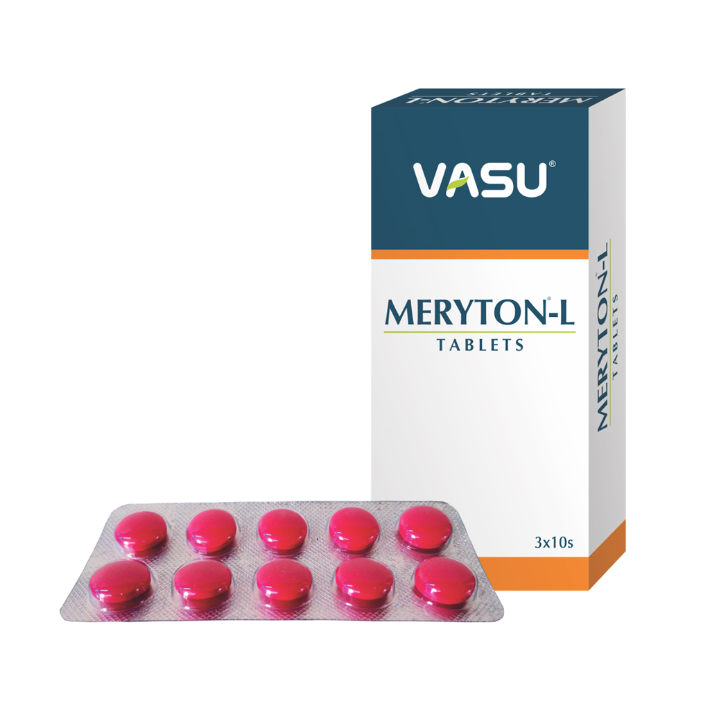 Meryton L Tab (10Tabs) - Vasu Pharma - AyurCentral Online