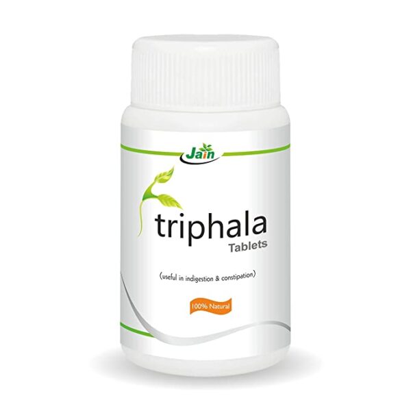 Triphala Tab (100Tabs) - Jain Ayurvedic - AyurCentral Online