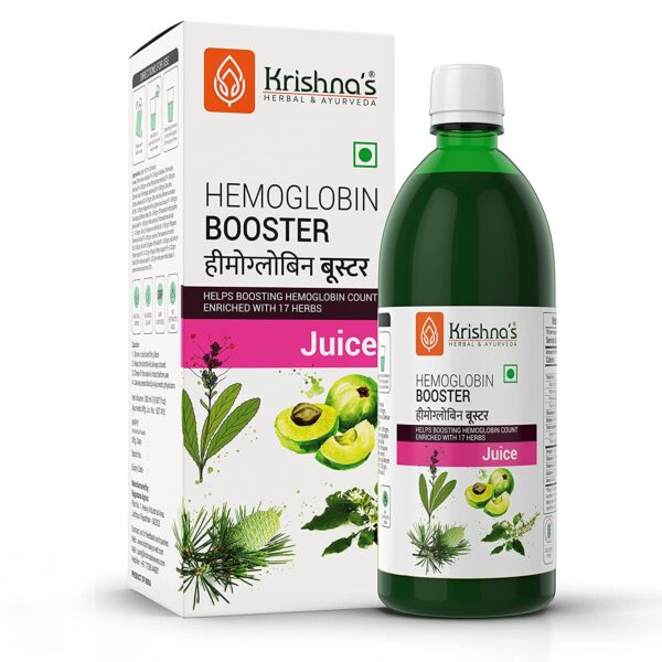 Hemoglobin Booster Syrup (500ml) - Krishna - AyurCentral Online
