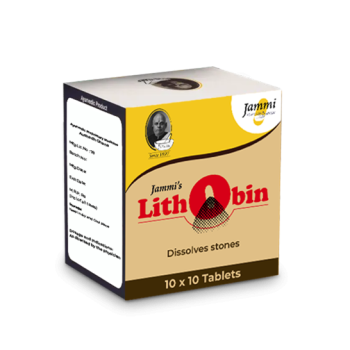 Lithobin Tablet (10Tabs) - Jammi - AyurCentral Online