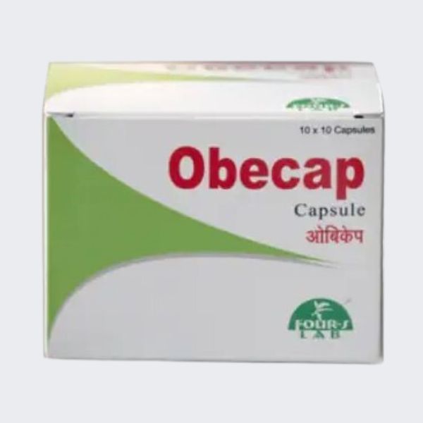 Obecap Capsule (10Caps) - Four S Lab - AyurCentral Online