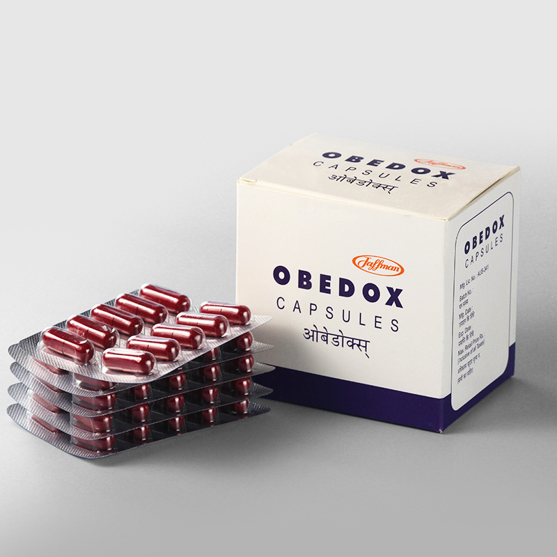 Obedox Capsule (10Caps) - Jaffman - AyurCentral Online