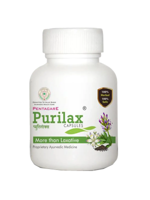 Purilax Capsule (30Caps) - Pentacare - AyurCentral Online