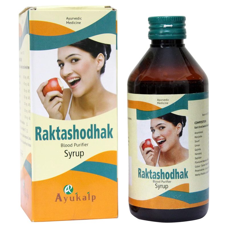 Raktashodhak Syrup (200ml) - Ayukalp - AyurCentral Online