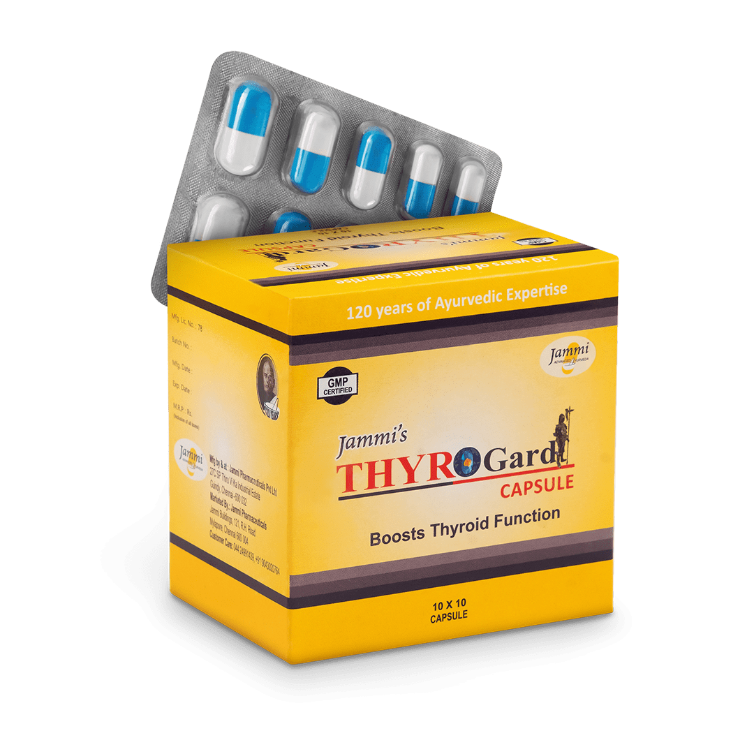 Thyrogard Capsule (10Caps) - Jammis - AyurCentral Online