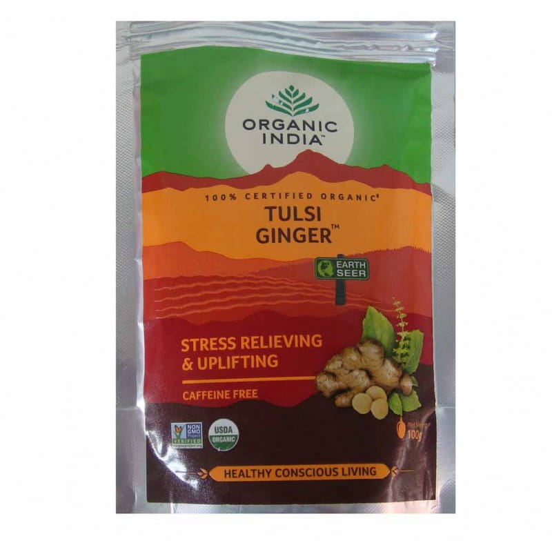Tulsi Ginger Tea - AyurCentral Online