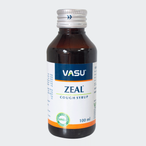 Zeal Cough Syrup (100ml) - Vasu Pharma - AyurCentral Online