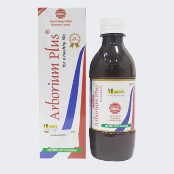 Arborium Plus Syrup (300ml) - Ailvil - AyurCentral Online